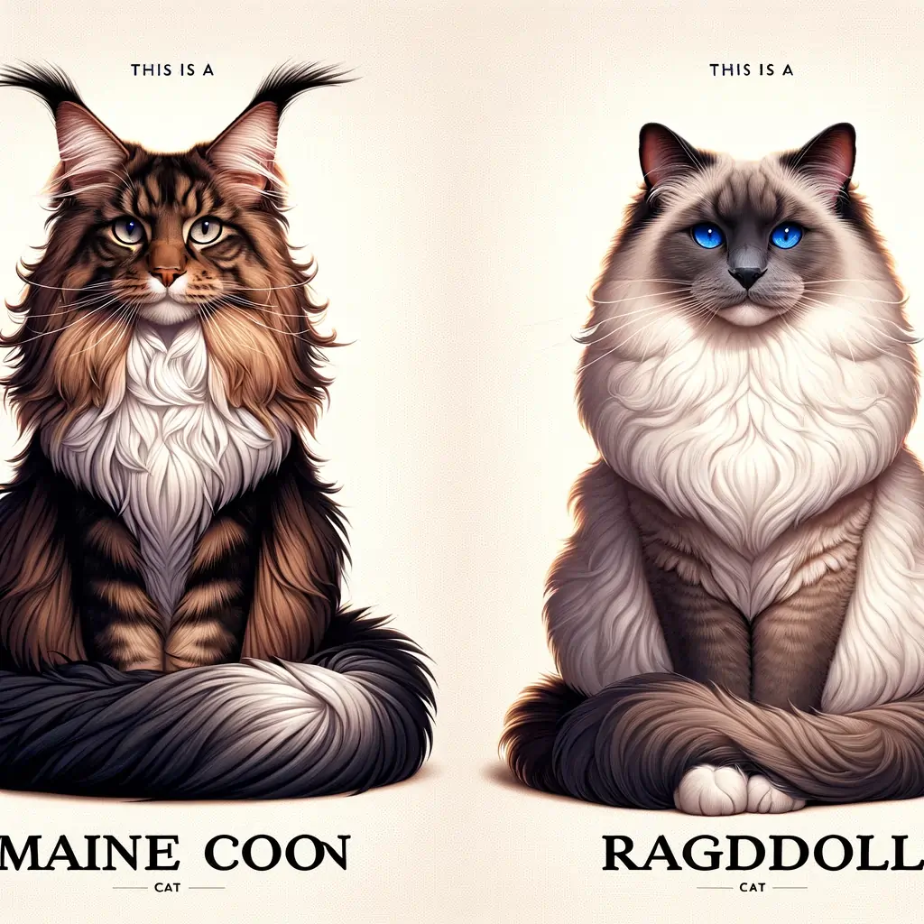 Maine Coon vs Ragdoll Cats: What's the main Difference - Ragdoll cute